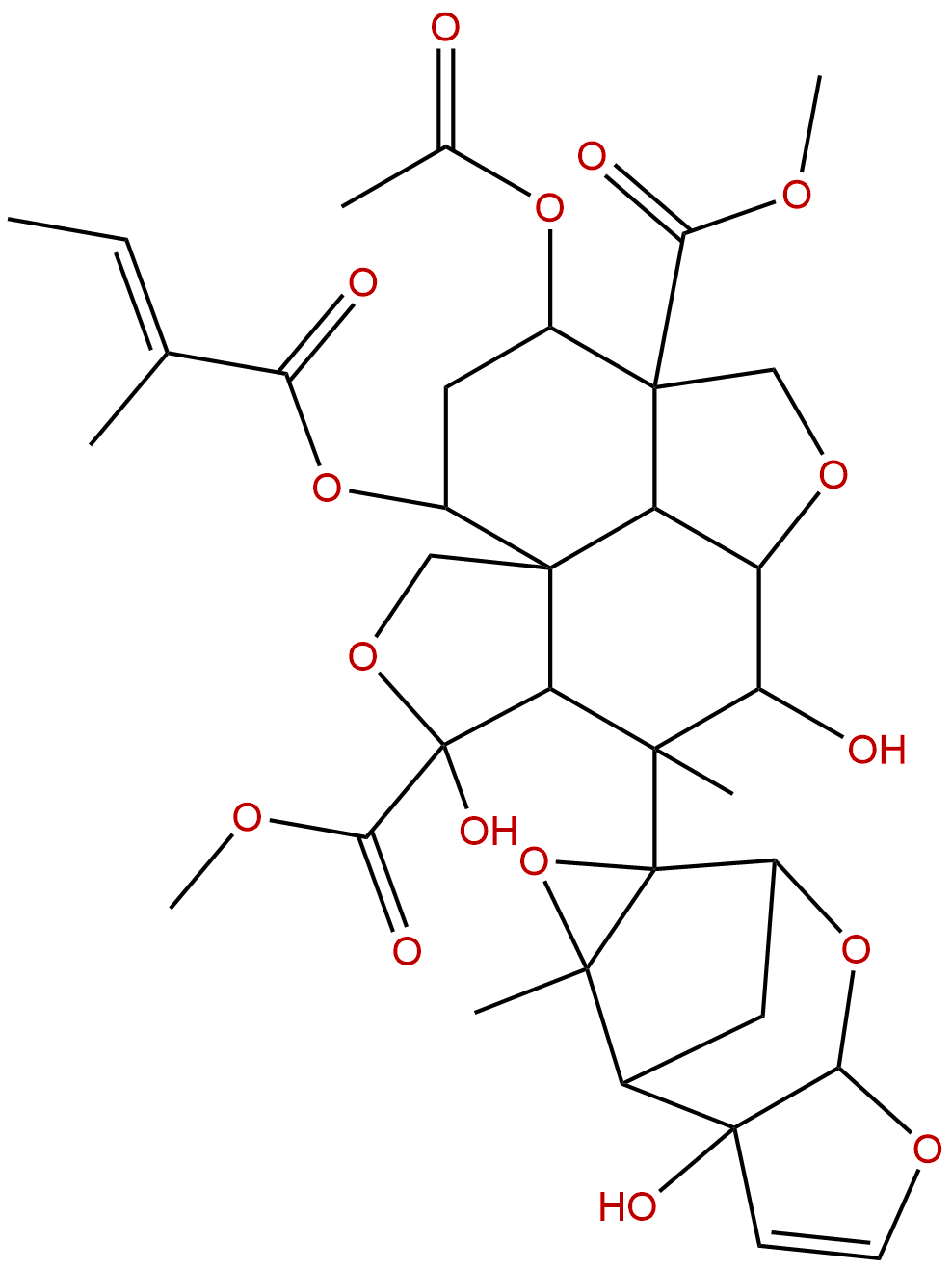 Azadirachtin [11141-17-6]-Biopurify Phytochemicals Online Shop